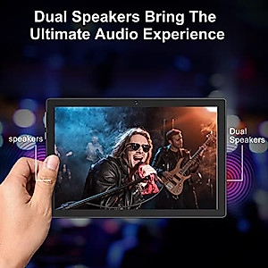 Xgody Android 11.0 Tablet 10 Inch pc 4GB RAM 64GB ROM 256GB Expand 6000 mAh Battery, Quad-Core Processor Tablet, HD IPS Screen, 2.0MP Front+8.0MP Rear Camera, Bluetooth, Wi-Fi, Google GMS Tablet