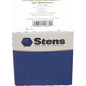 Stens 120-380 Transmission filter,Black