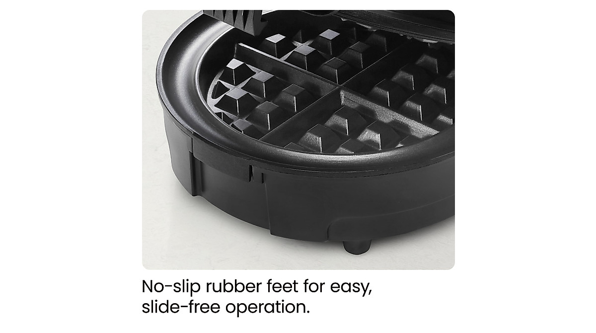 Chefman Anti-Overflow Waffle Maker - Mess-Free Cooking