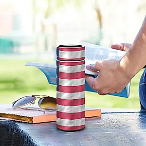 Sletend Water Bottle American Usa Flag Keeps Liquids Hot or Cold,BPA-Free Vacuum Insulated Stainless Steel Water Bottle for School Girls Boys 16oz