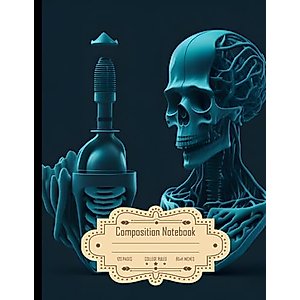 Composition Notebook College Ruled: Introduction to Dental Imaging - Radiographs, Ultrasound, and More! Size 8.5x11 Inch, 120 Pages