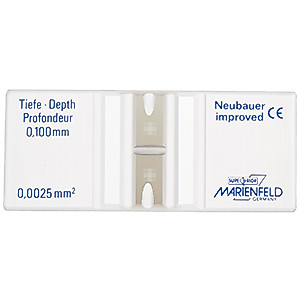 Paul Marienfeld Gmbh & Co. Kg 650030 Hemacytometer Neubauer Chamber with 2 Cover Glasses (Pack of 24)