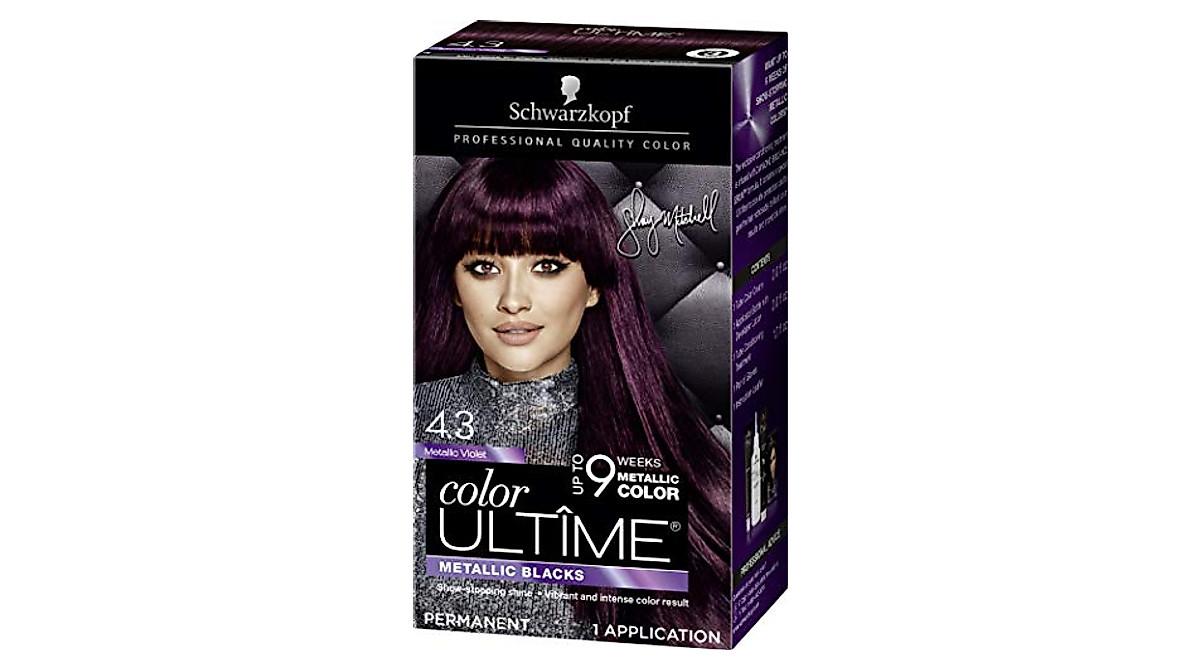 Schwarzkopf Color Ultime Metallic Violet Hair Color - Long Lasting Shine