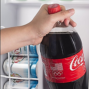 Commercial Cool CCR26W Compact Single Door Refrigerator and Freezer, 2.6 Cu. Ft. Mini Fridge, White