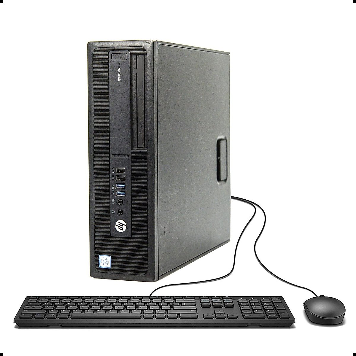 HP ProDesk 600 G2 Small Form Factor Business Desktop Computer, Intel Quad Core i5-6500, 12GB DDR4, 1TB SSD, WiFi, BT 4.0, VGA, DP