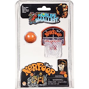 World's Smallest Official Nerf Basketball