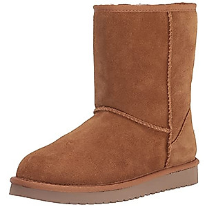 Koolaburra by UGG Women's koola Short Fashion Boot, Chestnut, 07 M US