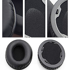 Studio 1 Replacement Earpads Ear Pad Cushion Cover Fit for Monster Beats by Dr.Dre Studio 1.0 (1st Generation) Wired and Studio1.0 Wireless Headphones(Black)