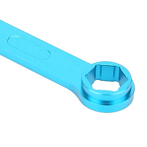 ZPSHYD Fishing Reel Wrench, Blue Casting Fishing Reel Care Maintenance Wrench Aluminium Alloy DIY Spanner Repairing Maintenance Tool