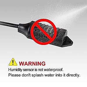 REPTIZOO Digital Thermometer Hygrometer Temperature Controller for Reptile Tank Water Terrarium, Waterproof Reptile Timer with Thermostat Controller Lighting Timer (THC15)