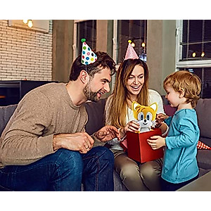 for The Hedgehog 11.8" Plush Toys, for Knuckles Shadow Tails Plush Doll Toys Gifts for Boys and Girls Cartoon Character Plush Children (Tails)