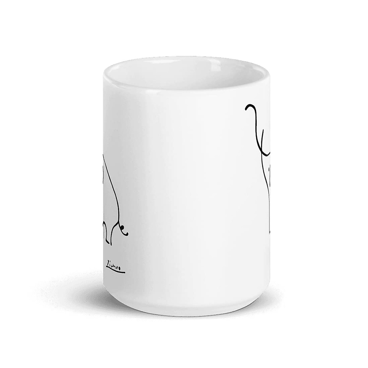 Elephant Sketch Artwork Mug ~ (11oz or 15oz)