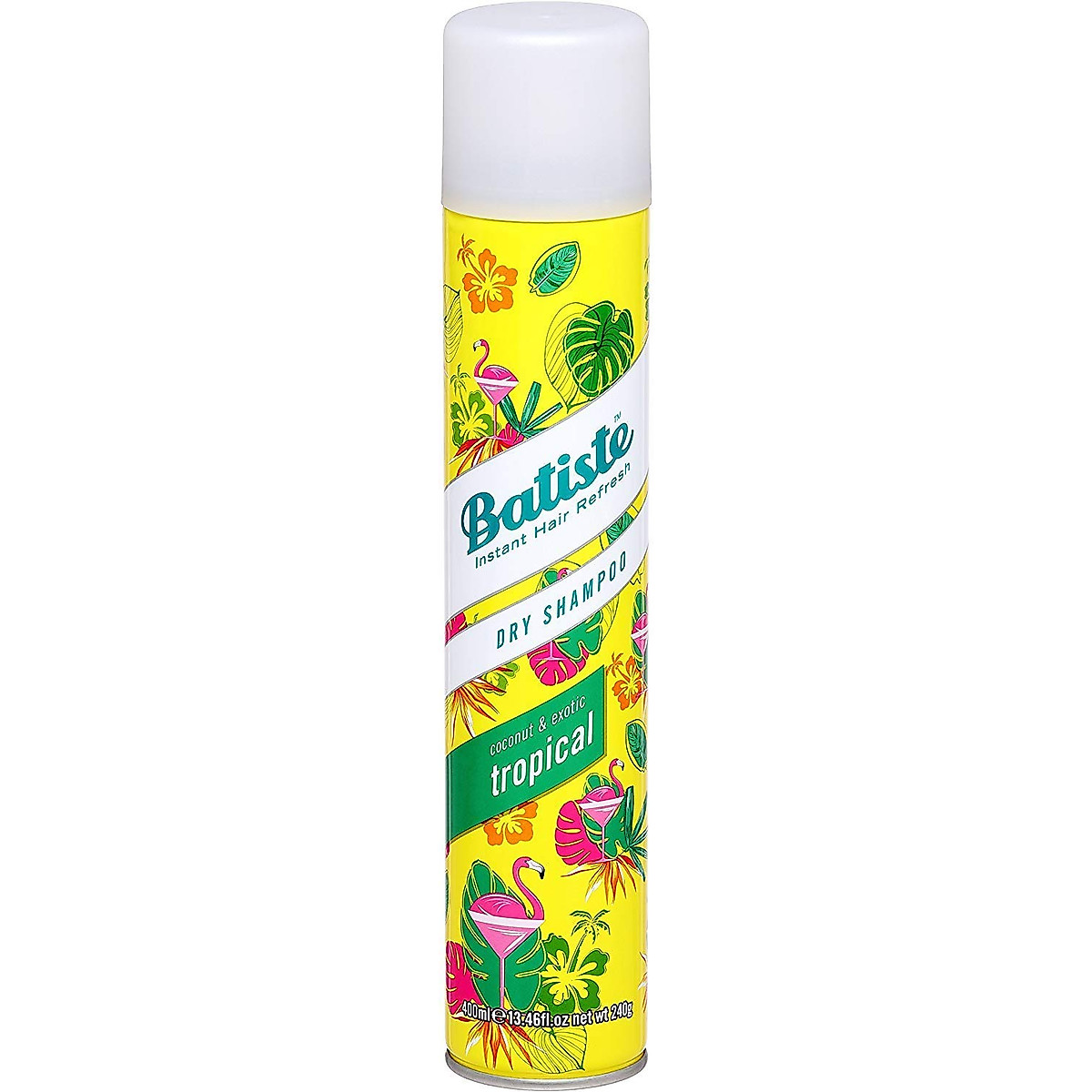 Batiste Dry Shampoo, Tropical, Coconut and Exotic, 13.46 Ounces (Pack of 3)
