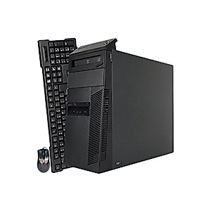 Lenovo ThinkCentre M92P High Performance Business Desktop Tower Computer, Intel Core i5-3470 up to 3.6GHz, 16GB DDR3, 2TB HDD, DVD, VGA, WIFI, USB 3.0, Windows 10 Professional (Renewed)