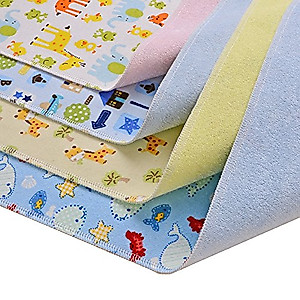Diaper Changing Pad, Twoworld Cotton Bamboo Fiber Breathable Waterproof Changing Pads Washable Resuable Diapers Liners Mats(20x28in)