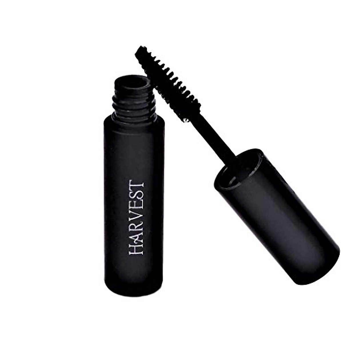 Harvest Natural Beauty - Lengthening Organic Mascara- 100% Natural and Certified Organic- Non-toxic, Vegan and Cruelty-Free - Black Mascara