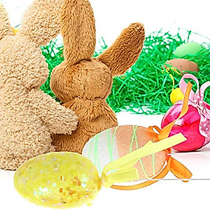 Toddmomy 24pcs Easter Egg Tree Branches Flower Picks Floral Arrangement Easter Egg Ornament for Easter Wreath Tree Garden Decoration