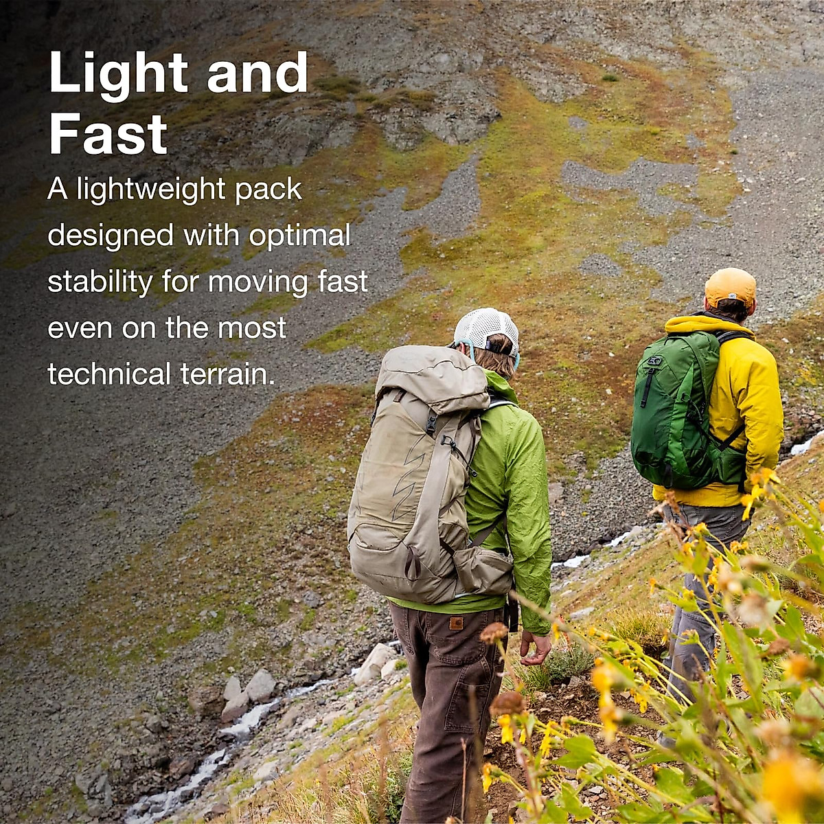 Osprey Talon 33L Men's Hiking Backpack with Hipbelt, Eclipse Grey, S/M