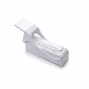 KitchenArt Buttermate Butter Cutter Slicer, Measuring Dispenser and Keeper, White