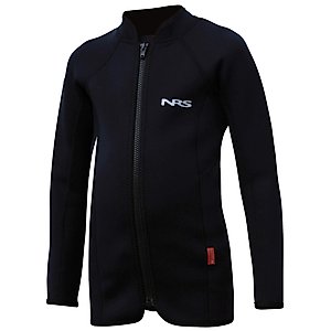 NRS Youth Bill's Wetsuit Jacket-Black-L