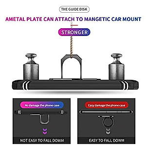 LeYi for Moto G-Play-2023-Case: Moto G Pure Case/G Power 2022 Case with 2 Pcs Screen Protector, Military-Grade Phone Case with Magnetic Stand for Motorola G Pure/G Play 2023/G Power 2022, Black