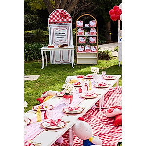 Loungefly Hello Kitty Purse Gingham Official Red Zip Around Einheitsgröße