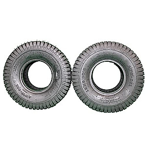 (Set of 2) 15x6.00-6 4 PLY TURF TIRES FOR LAWN & GARDEN ATW-001