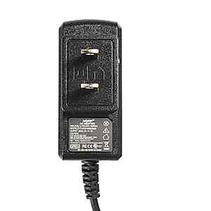HQRP 5V AC Adapter Works with Phonak Compilot, Compilot II, Compilot Air II, Remote Mic, Base Station, TV Link II Power Supply Cord Charger + HQRP Euro Plug Adapter