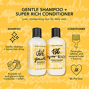 Bumble and bumble. Gentle Shampoo For Every Day | Hydrating + Shine | Curly, Wavy, Straight