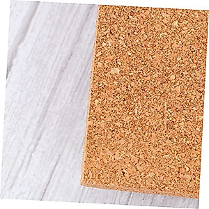 COHEALI Natural Wood Decor Stamps for Crafts Wood Trim Woodsy Decor Decorative Stamp Blocks Rubber Carving Blocks Natural Corkboard Mats Wooden Wood Handle Rubber Stamps Box Cork Chips