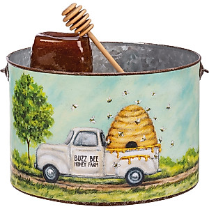 Primitives by Kathy Buzz Bee Farm Sunny Blooms Farm Home Décor Bucket Set