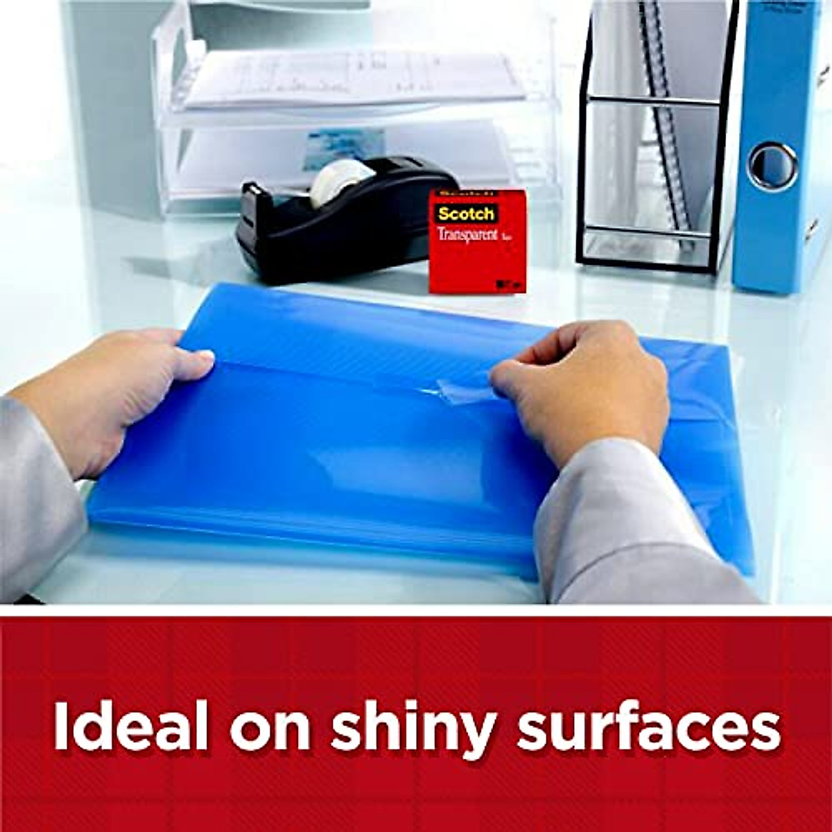 Scotch Transparent Tape, 3/4 in x 1000 in, 12 Boxes/Pack (600K12)