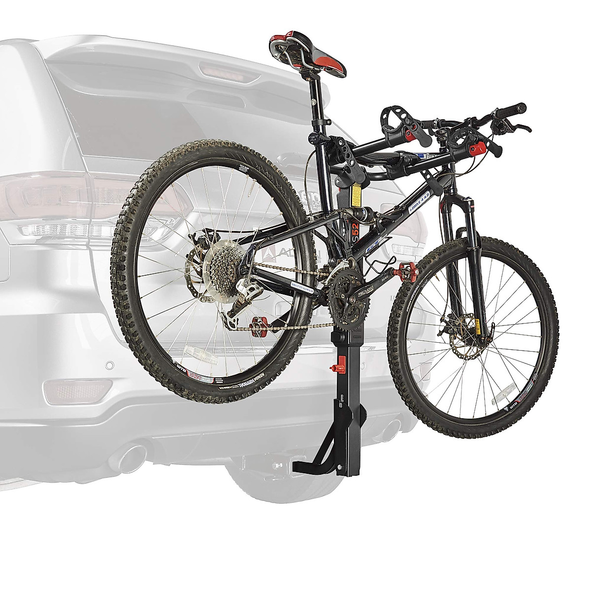 Allen Sports Premier Hitch Mounted 2-Bike Carrier, Model S525, Black