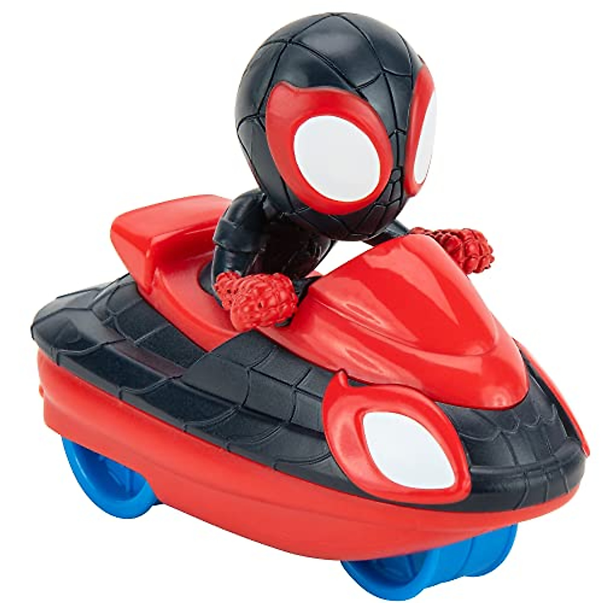 Marvel Spidey and His Amazing Friends Quick Shot Vehicle (Miles Morales: Spider-Man) - Quick Shot 2-in-1 Vehicle