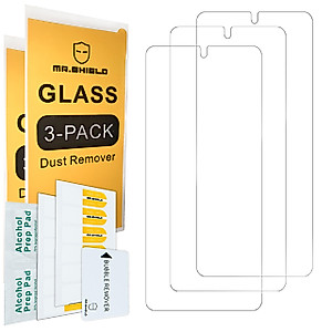 Mr.Shield [3-Pack] Designed For Samsung Galaxy A71 5G / Galaxy A71 5G UW [Tempered Glass] [Japan Glass with 9H Hardness] Screen Protector