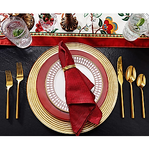 KEAWELL 20-Piece Flatware set (Mirror Silver)