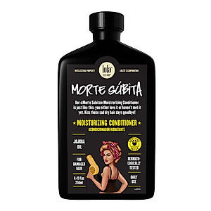 Lola From Rio - Morte Subita - Moisturizing Conditioner For All Types of Dry And Damaged Hair Types, Vegan, Cruelty-free, Paraben-free, Sulfate-free 8.45 Fl Oz