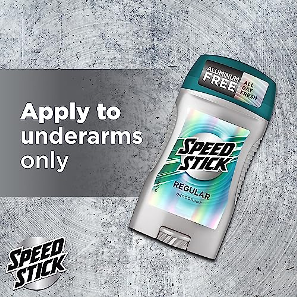 Speed Stick Men's Deodorant, Regular, 3 Ounce, 4 Pack