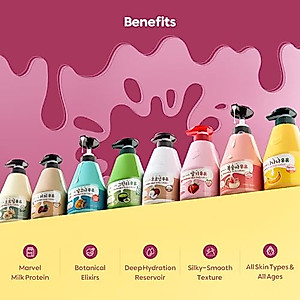 WELCOS KWAILNARA Coconut Milk Body Lotion – Korean Body Lotion for Deep Hydration & Silky Smooth Skin 560 g / 19.75 Fl. Oz