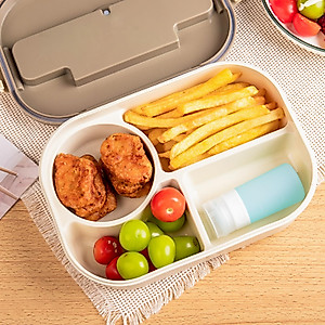 MICEBAY Condiment Squeeze Bottles for Sauces, 2-oz Mini Silicone Salad Dressing Container to Go with Reusable Sandwich Bag, Leakproof Ketchup Bottle for Bento Lunch Box, 4 Pack, Candies