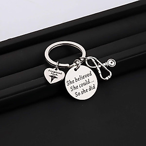 BLEOUK Surgical Tech Gift She Believed She Could So She Did Surgical Tech Inspirational Gift (Surgical Tech)