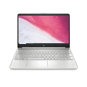 HP 15-inch HD Laptop, AMD Ryzen 3 3200U Processor, 8 GB RAM, 256 GB SSD, Windows 10 Home (15-ef0021nr, Natural Silver) (Renewed)
