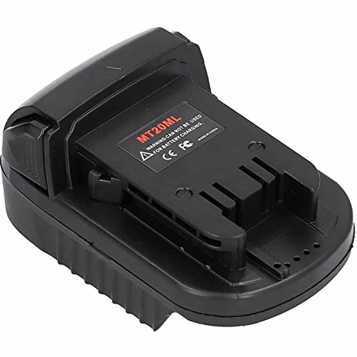 Lilocaja MT20ML Battery Adapter for Milwaukee M18 18V Tools, Makita to Milwaukee Battery Adapter Compatible with Makita 18V Max Li-ion Battery