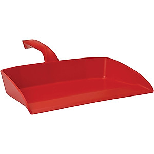 Vikan 56604 Dust Pan,11.5",PP,Red