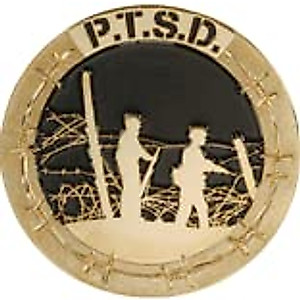 MEDALS OF AMERICA EST. 1976 PTSD Challenge Coin