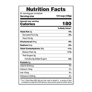 Happy Andes Tri-Color Quinoa Non GMO & Gluten, Whole Grain Rice Substitute, Ready to Cook Food for Oats & Seeds Recipes, Healthy Meal with Vitamins and Protein, 48 Oz