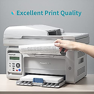 Pantum M6552NW Monochrome Laser Multifunction Printer with Wireless Networking Mobile Printing Large Paper Capacity