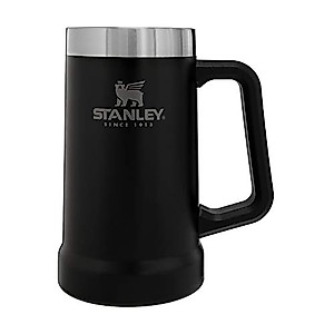Stanley 10-02874-030 The Big Grip Beer Stein Matte Black 24OZ / .7L