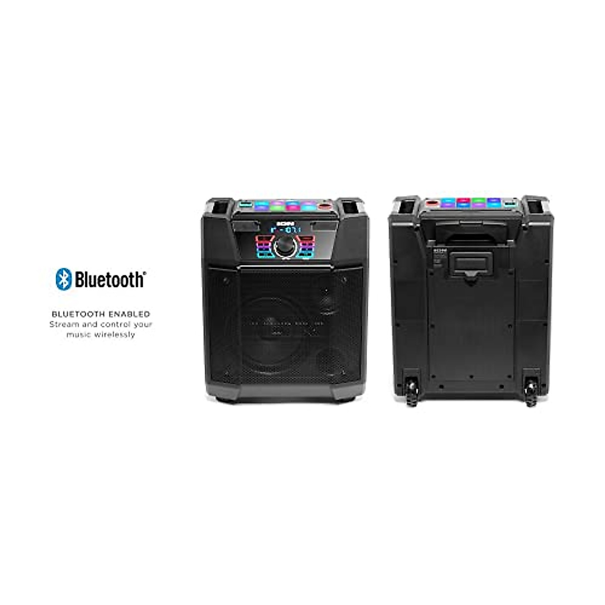 ION Explorer FX High-Power Bluetooth Speaker with Sound Effects IPX4 Water-Resistant (Renewed)