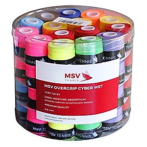 MSV Cyber Wet Overgrip Bucket Assorted Colors
